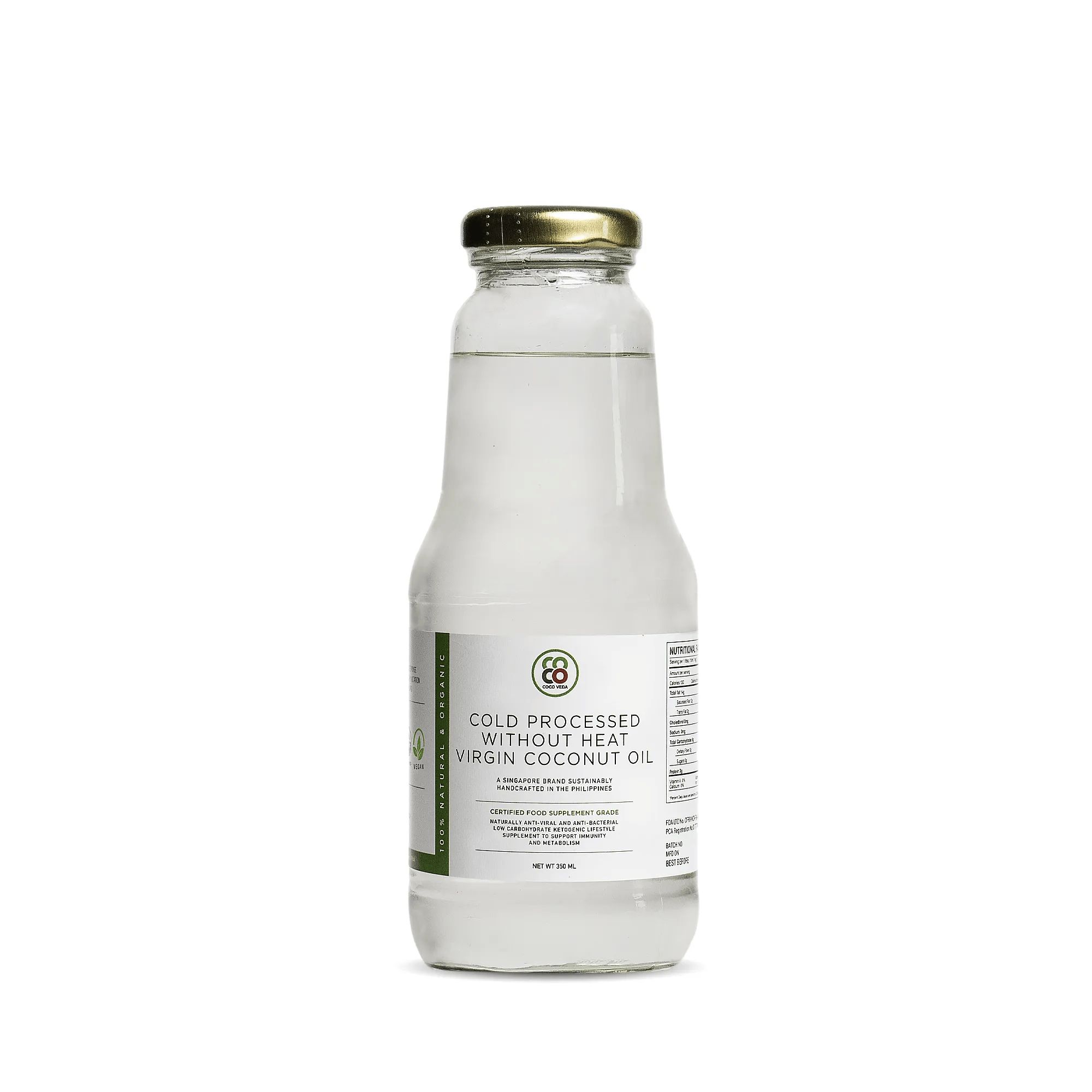 Coco Veda Virgin Coconut Oil 350ml - Manadr