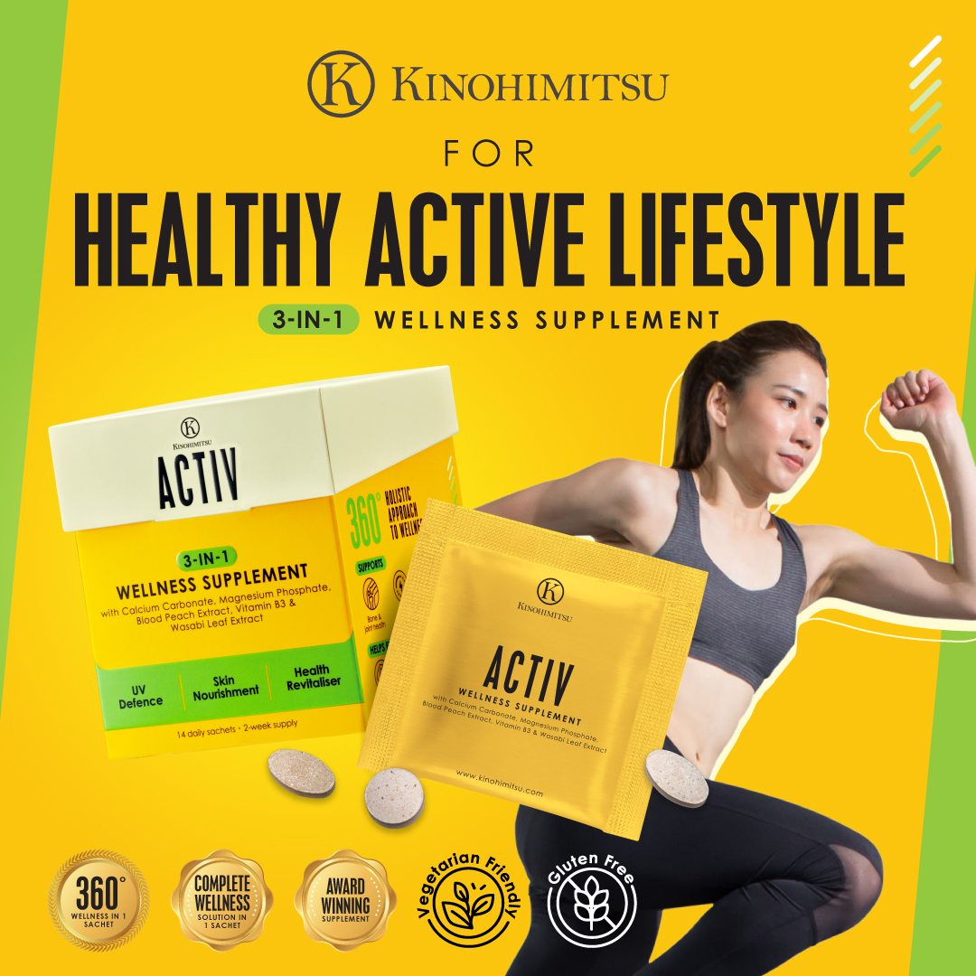 Kinohimitsu 3-in-1 supplement Activ 14's - Manadr
