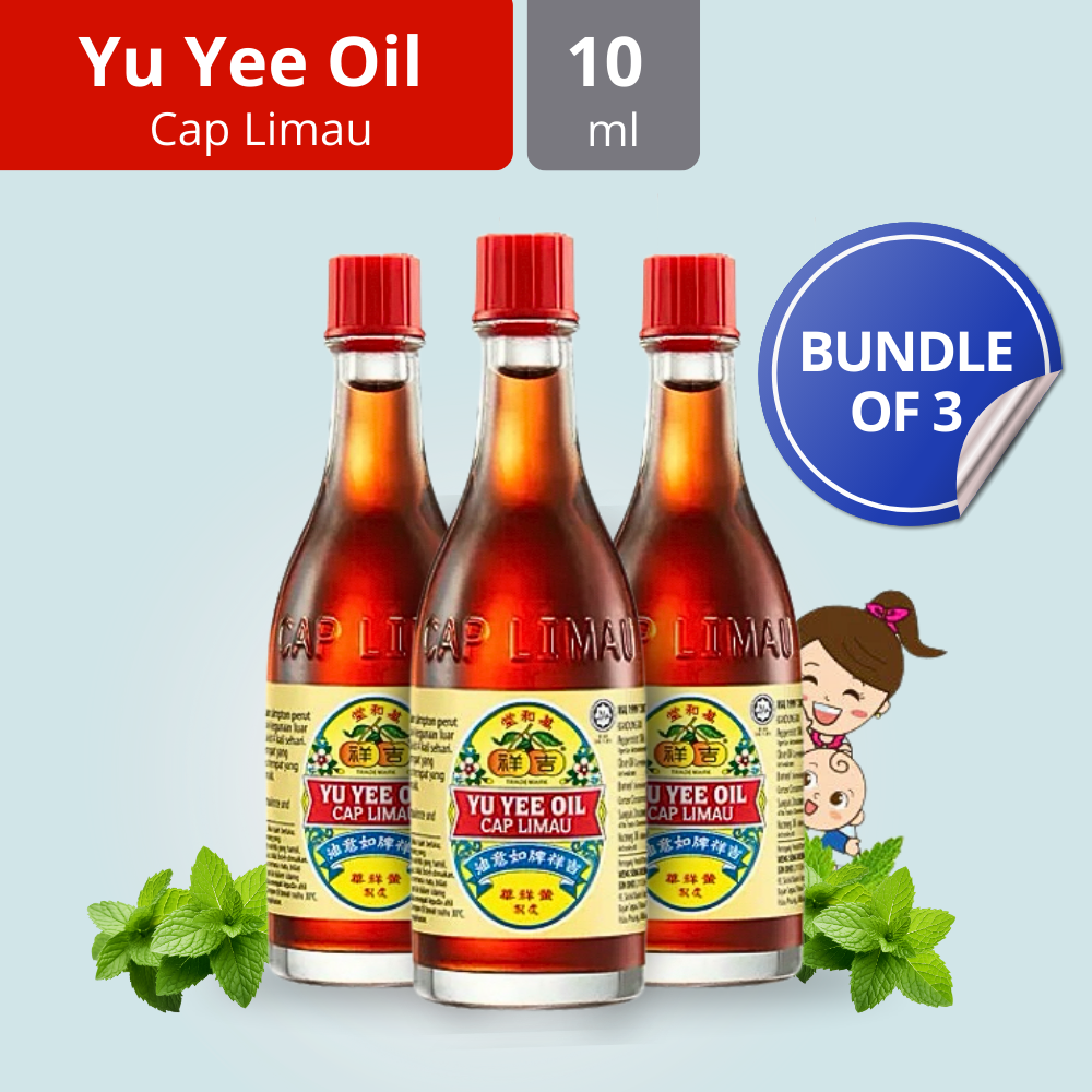 [Bundle of 3] Yu Yee Oil 10ml (Exp: Nov 2026) - Manadr