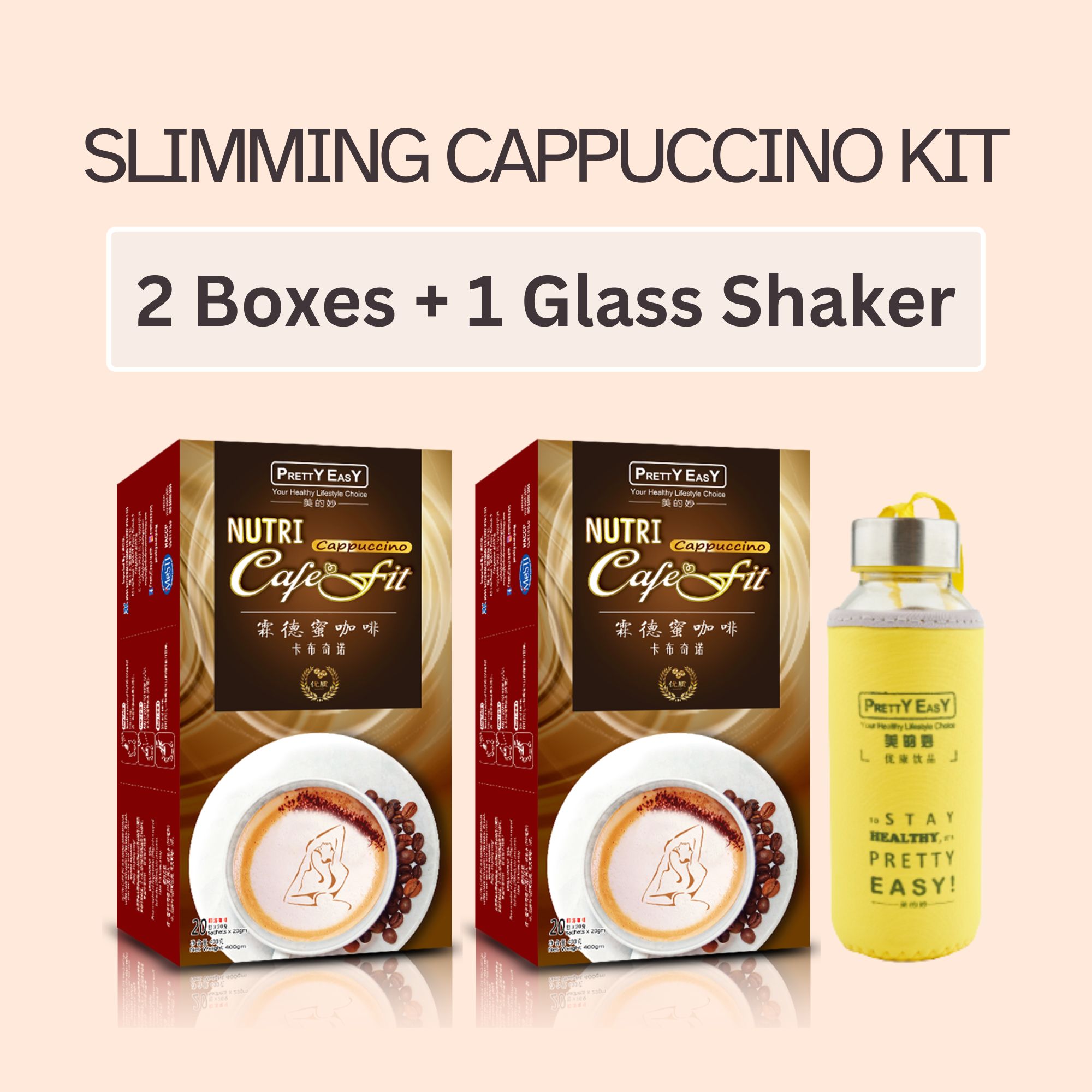 Pretty Easy Nutri Cappuccino Starter Kit - Manadr